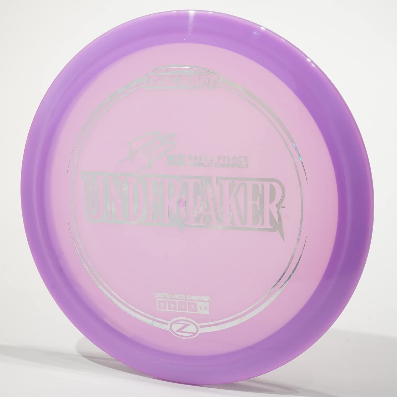 Discraft Undertaker (Z-Line) Paige Pierce Signature Driver Golf Disc, Pick Weight/Color [Stamp & Exact Color May Vary] Green 170-172 Grams