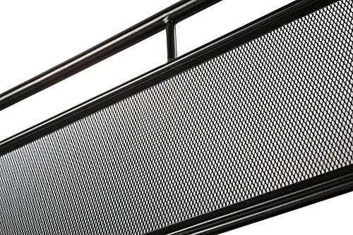 DHP Rockstar Metal Bunk Bed for Kids, Full, Black