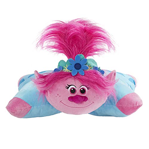 Pillow Pets DreamWorks Poppy Stuffed Animal β Trolls World Tour Plush Toy, 1 Count (Pack of 1) Pink