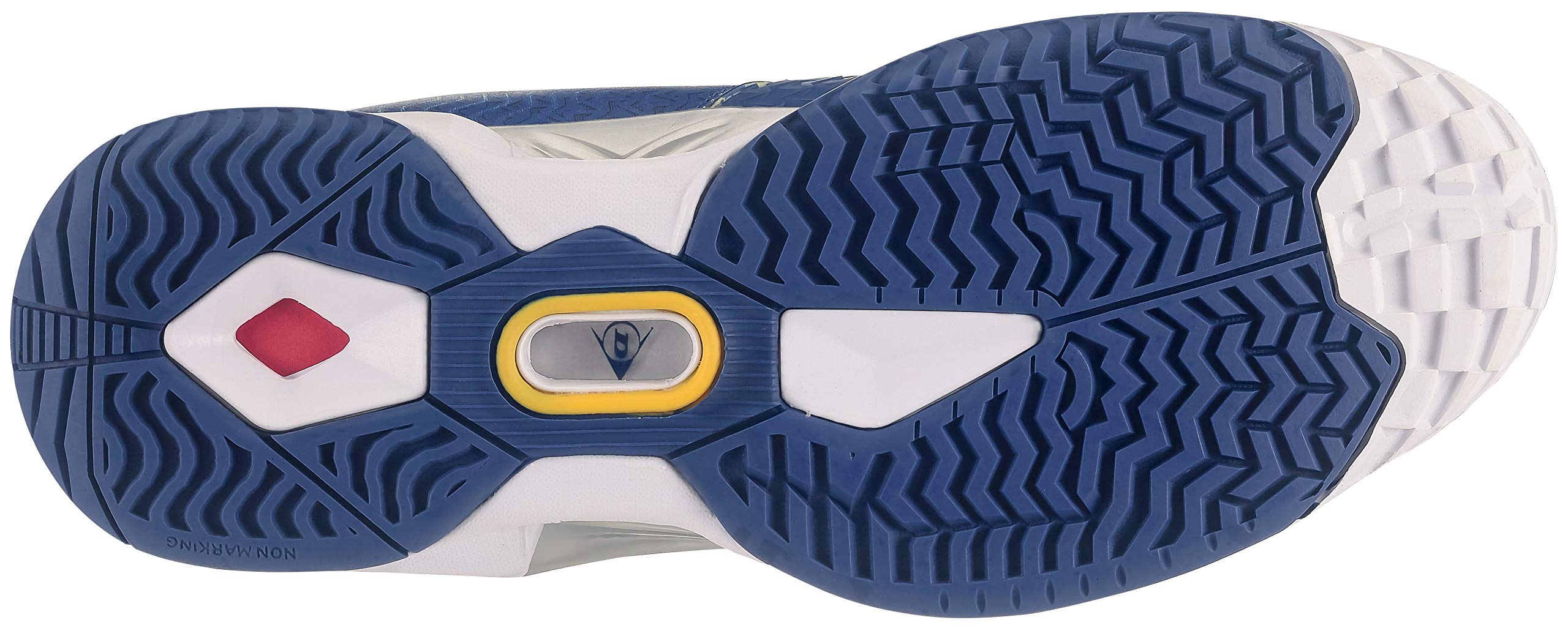Dunlop Sports Activector Men's Tennis Shoes, Blue/Yellow, Size 11