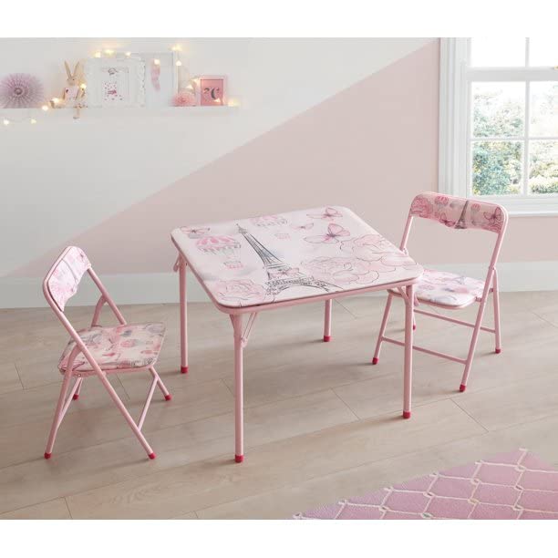 Heritage Kids Paris 3 Piece Table and Chair Set