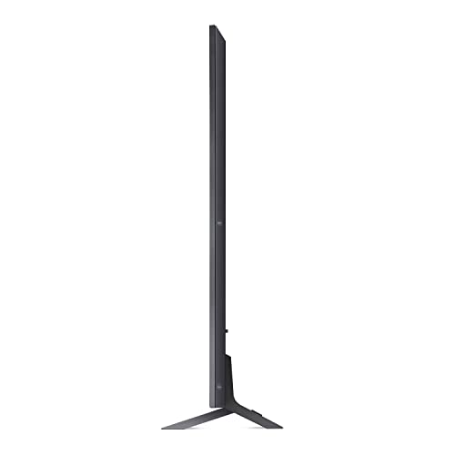 LG QNED80 Series 75-Inch Class QNED Mini LED Smart TV 4K Processor Smart Flat Screen TV for Gaming with Magic Remote AI-Powered 75QNED80URA, 2023 with Alexa Built-in,Black