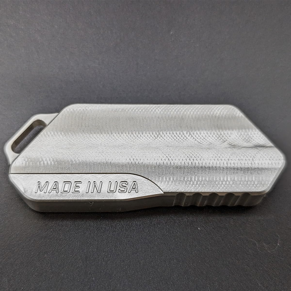 Milspin Magnus 2.0 Aluminum EDC Utility Knife with Retractable Razor and Internal Spare Blade Storage I 7 Blades Included I Made in USA
