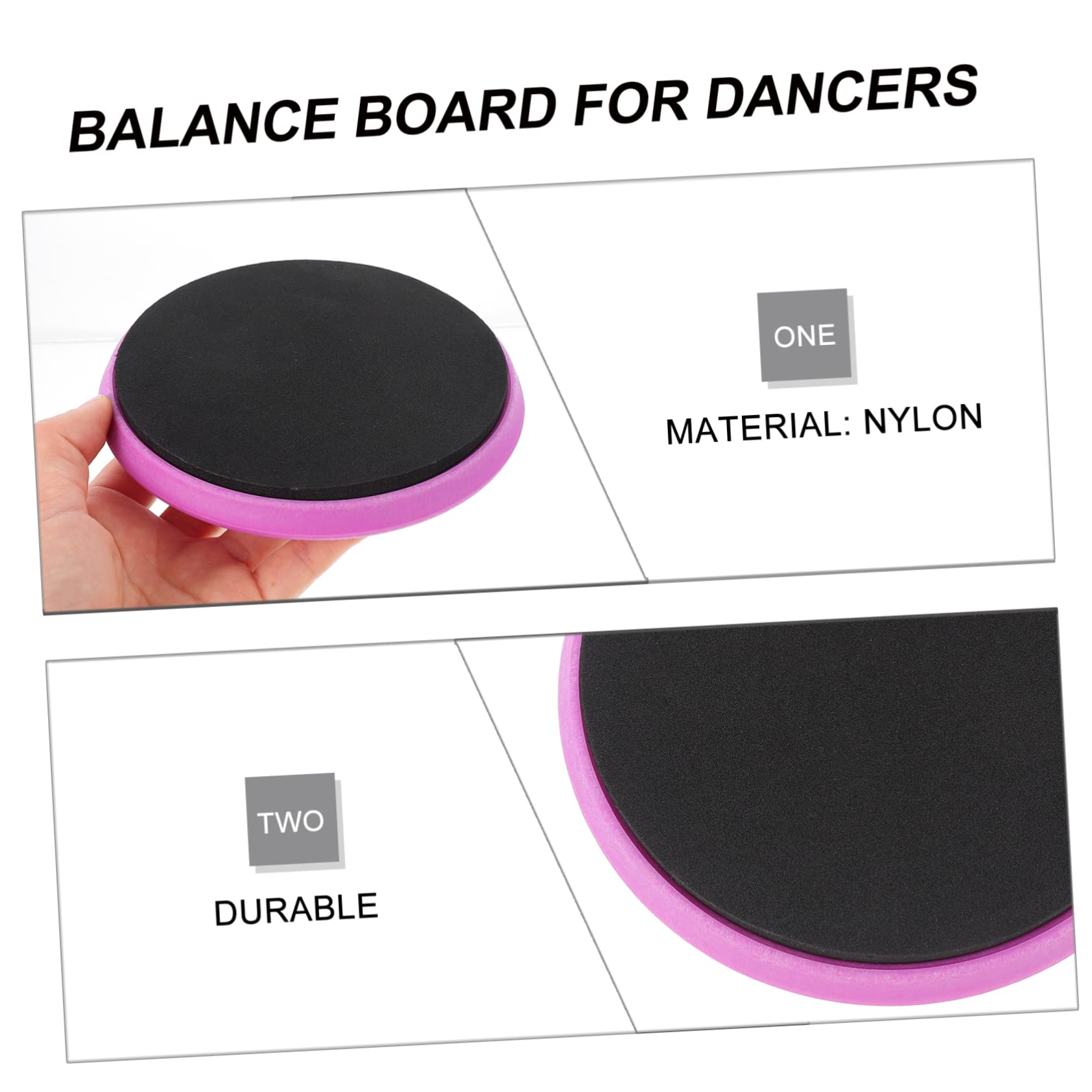 GAFOKI Ballet Board Yoga Supplies Yoga Accessories Dance Trainer Dance Turning Board Ballet Disc Turn Board for Dancing Ballet Turn Disc Round Turning Disc Portable Dance Board