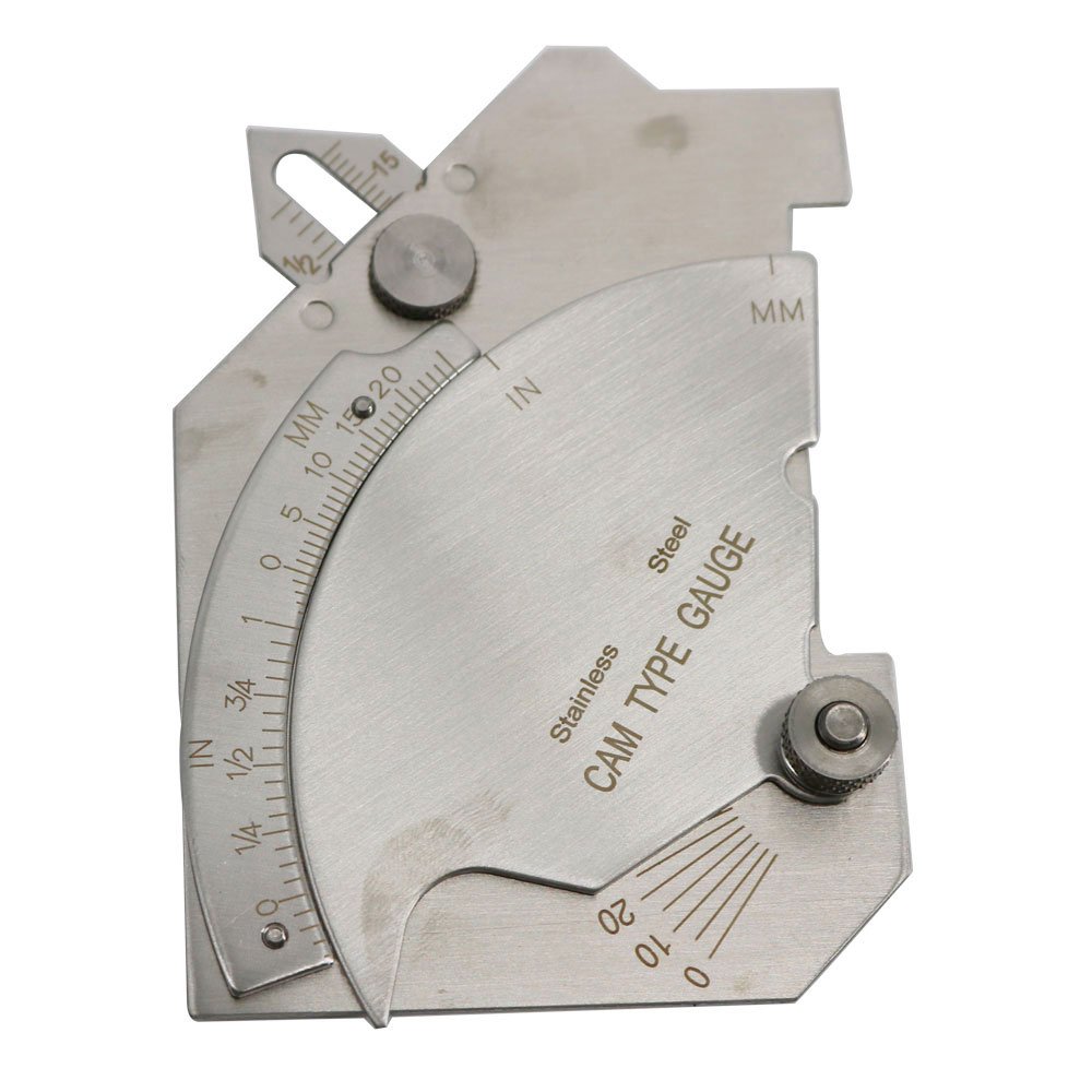 Graigar Stainless Steel Welding Gauge Tool Kits Combine Suit 13 Pieces Welding Inspection Gauge Metric Welding Gauge(mm)
