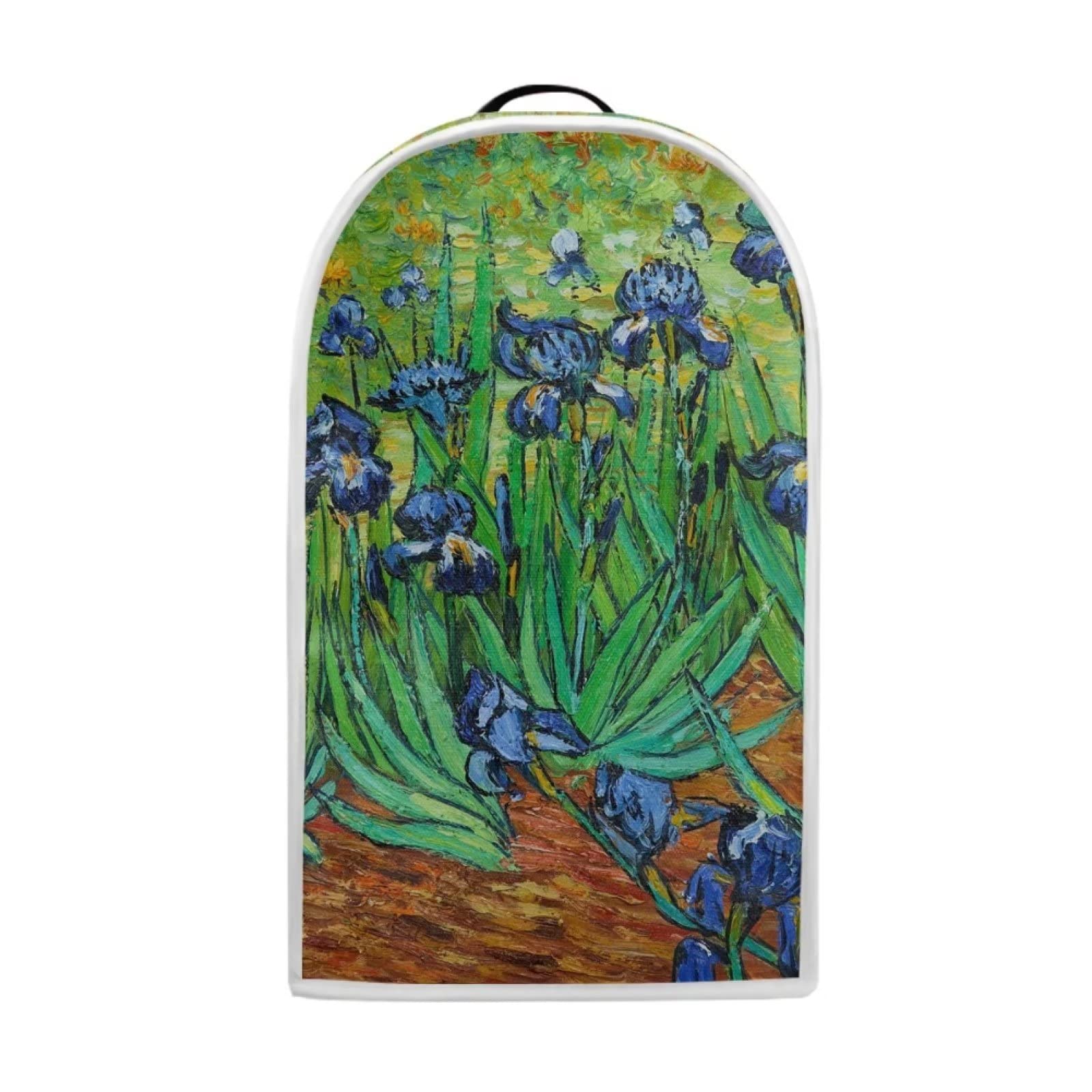 DISNIMO Irise Van Gogh Blender Dust Cover, Stand Mixer or Coffee Maker Appliance Cover, Anti Fingerprint Polyester Dust Proof Stain Resistant Blender Cover for Home Kitchen