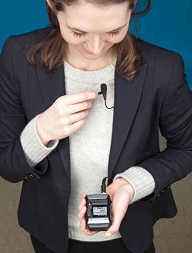 Zoom F1-LP Lavalier Body-Pack Recorder, Audio for Video Recorder, Records to SD Card, Battery Powered, Includes Lavalier Microphone & Zoom CBF-1LP Carrying Case for F1-LP and Accessories