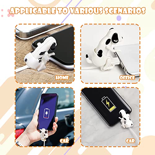 Libachto Funny Dog Charger for iPhone, Portable Stray Dog Charging Cable,Dog Toy Smartphone USB Cable Charger, for iPhone Various Models Phones.(New for iOS)