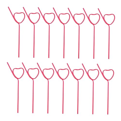LALAFINA 25Pcs straw hawaiian decor coffee mug tumbler for disposable drinking stanly bridal shower favors the pet Home Supply Party Accessories Party Supply juice bent