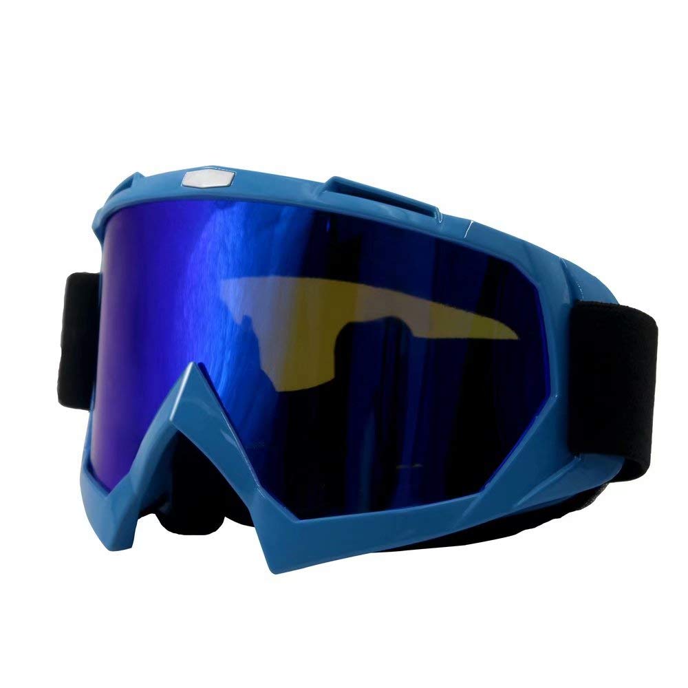 EXR Ski Goggle - UV Protection Ski & Snowboard Goggle, Anti-Fog Eyewear, Skiing Goggle for Men or Women (Blue)