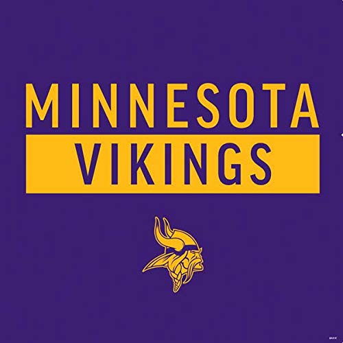 Skinit Decal Gaming Skin Compatible with PS4 Controller - Officially Licensed NFL Minnesota Vikings Purple Performance Series Design