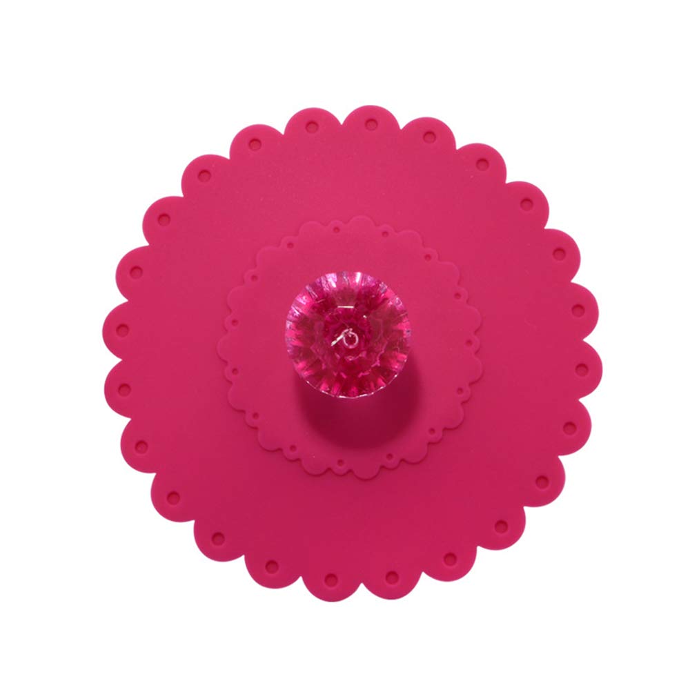 Silicone Cup Lids Coffee Mug Cover for Coffee Tea Cups 6pcs