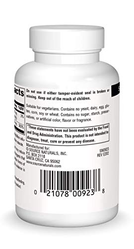 Source Naturals Selenium, Yeast Free 200 mcg from L-Selenomethionine - 120 Tablets