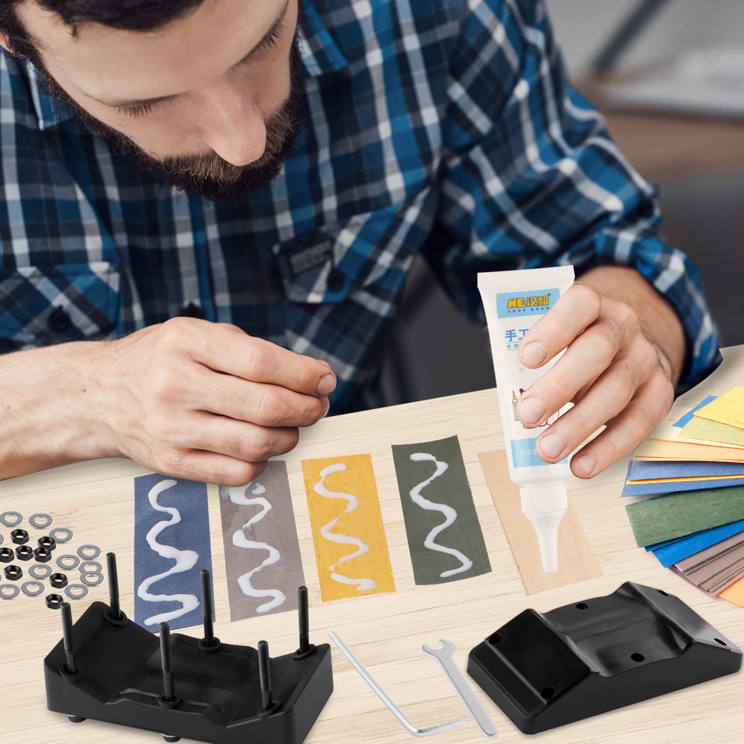 Fingerboard Complete Mold Kit,Make Finger Skateboards for Kids,DIY Mini Finger Skateboard.