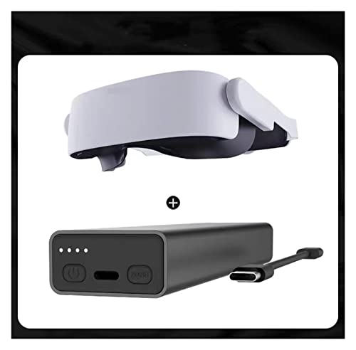 ILAMRA Arpara 5K Tethered VR Headset Compatible with Phone, PC, VRchat, Steam, Game Consoles One and More with 3D Immersive Cinema Experience (Color : VR with DP 1.4 Cable)