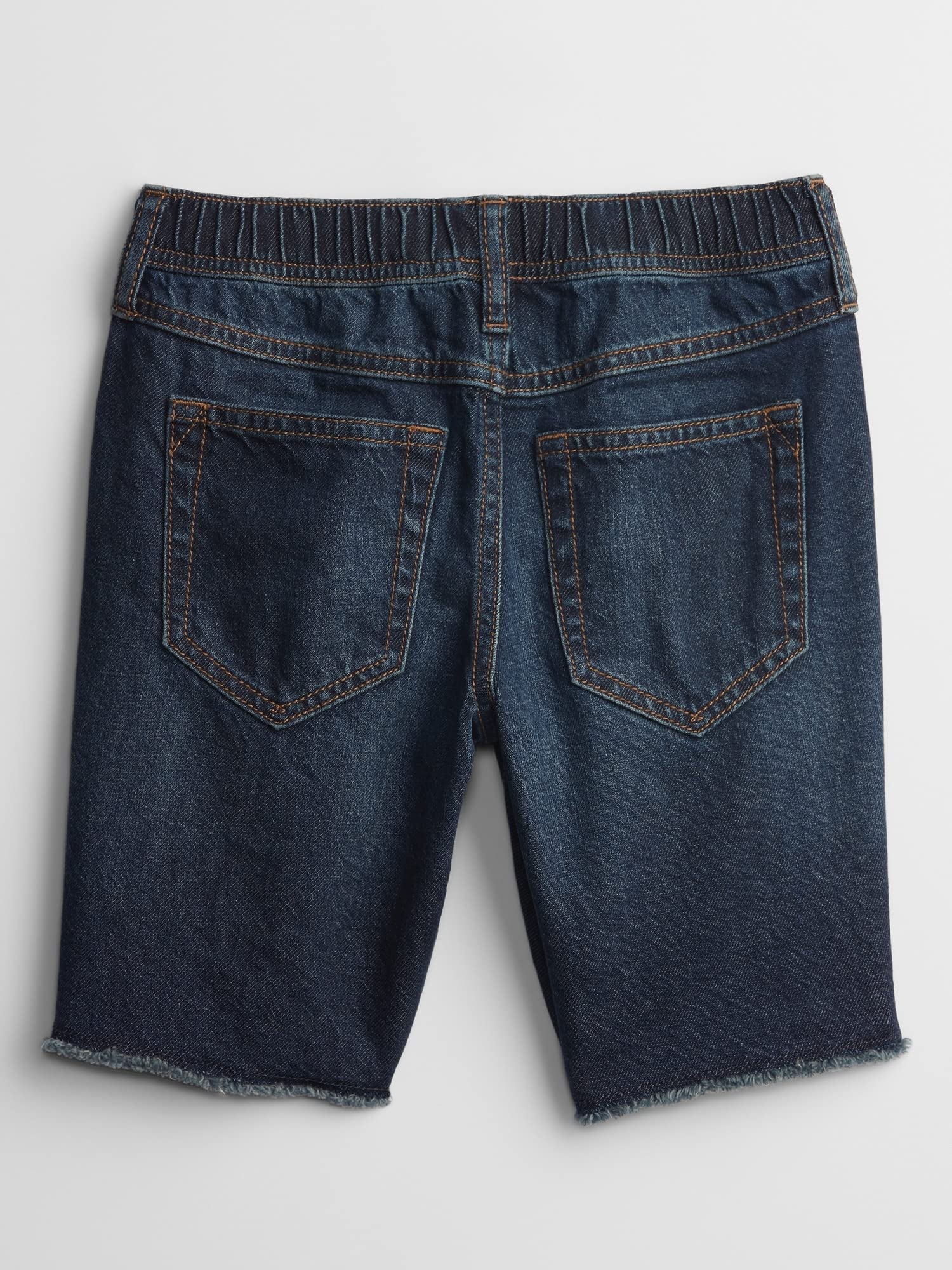 GAP Boys Denim Pull On Shorts Dark WASH S