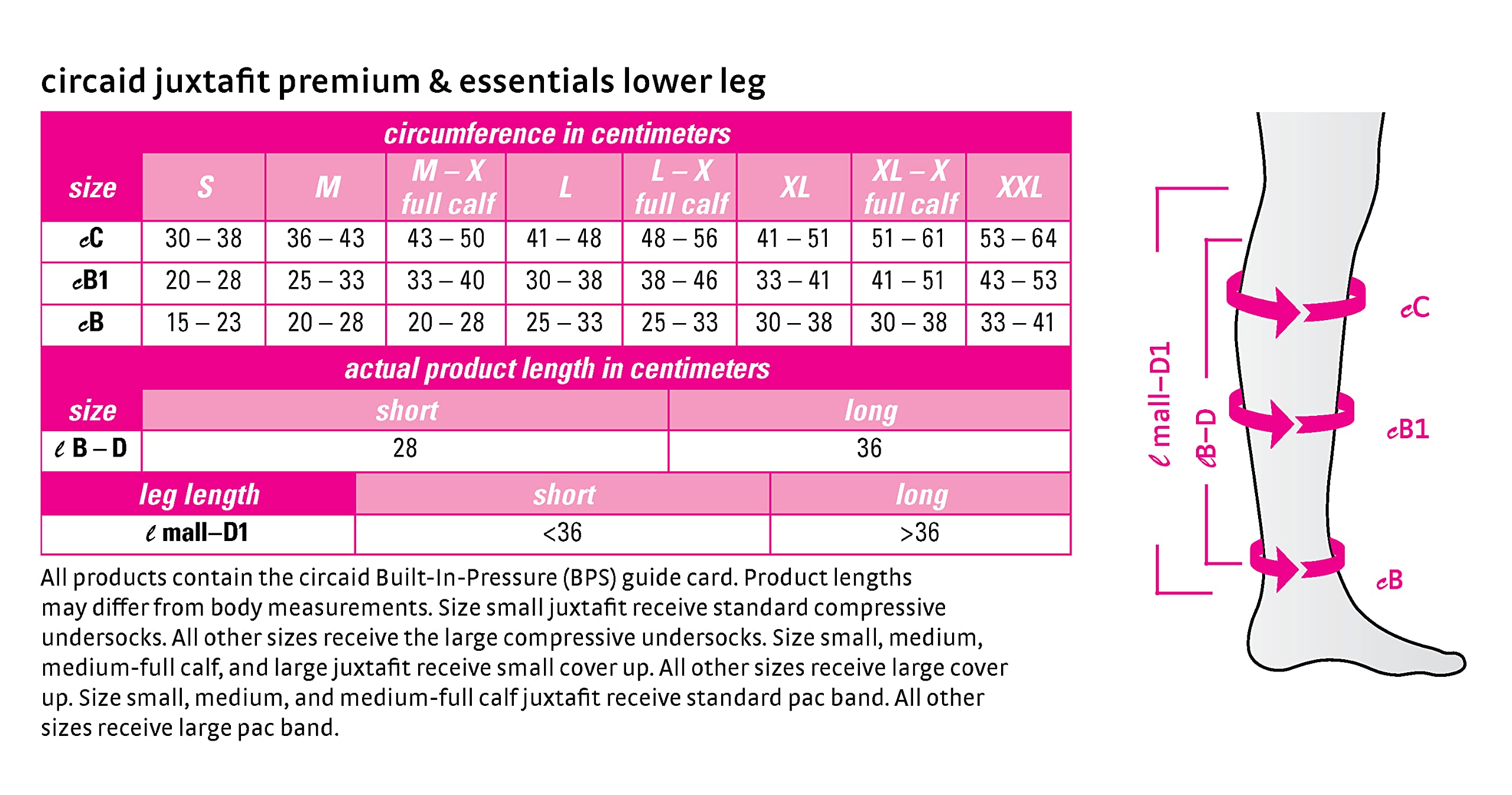 Circaid Juxtafit Essentials Lower Leg Long Beige Xx-Large