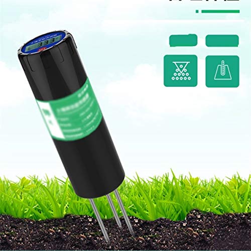 GHGHF Soil Fertilizer Nutrient Detector Ph Paramete Conductivity Temperature, Humidity and Sensor Speed Meter (Color : D)