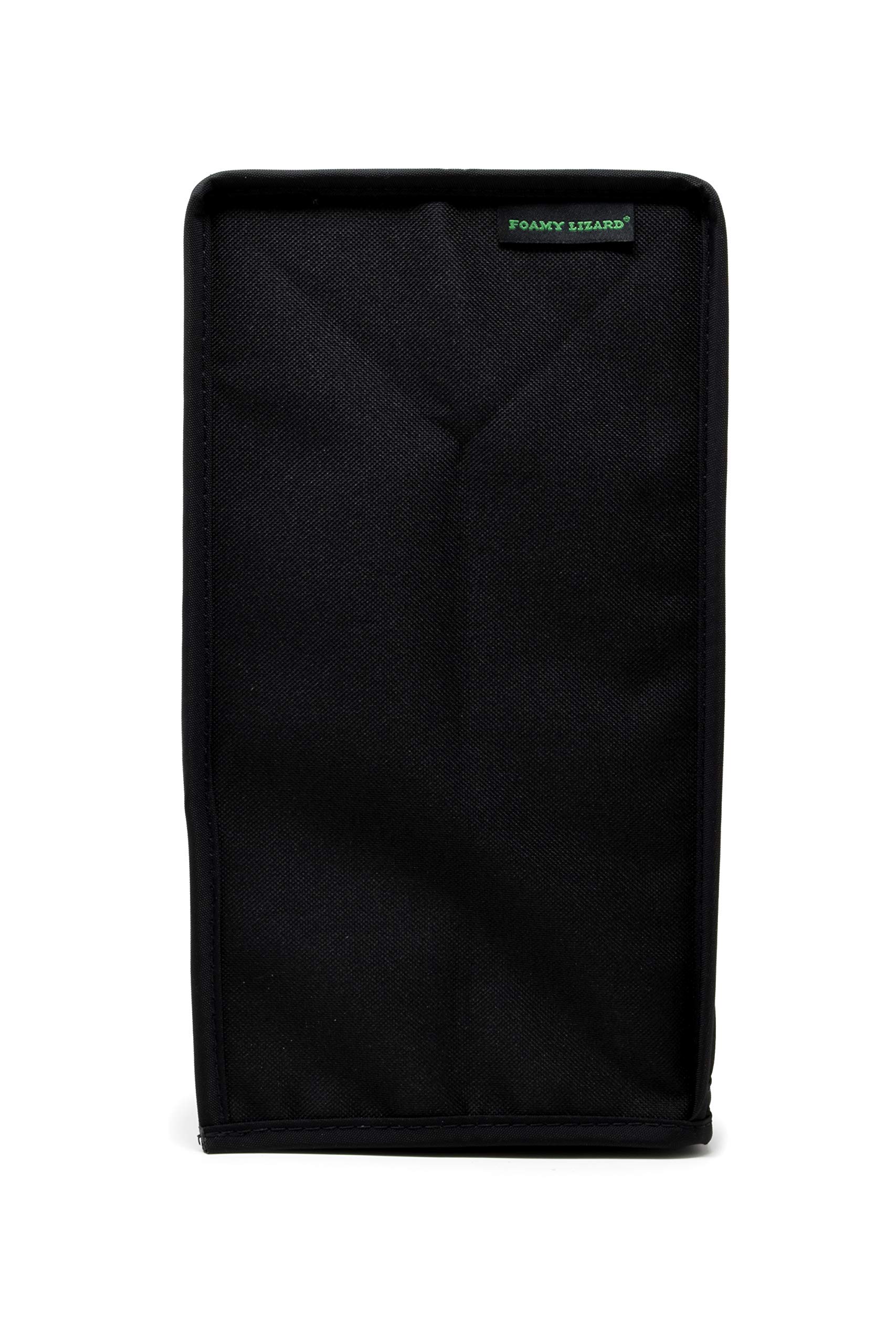 Dust Cover for XBox Series X by Foamy Lizard – THE ORIGINAL MADE IN U.S.A. TexoShield premium ultra fine soft velvet lining nylon dust guard with back cable port (Vertical)