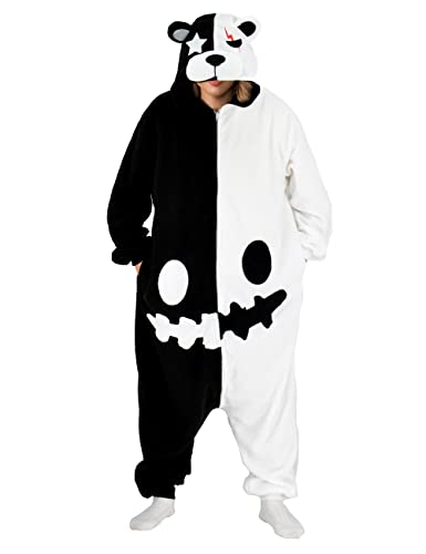 Adult Animal One-piece Pajamas Cosplay Animal Homewear Sleepwear Jumpsuit Costume for Women and Men Large