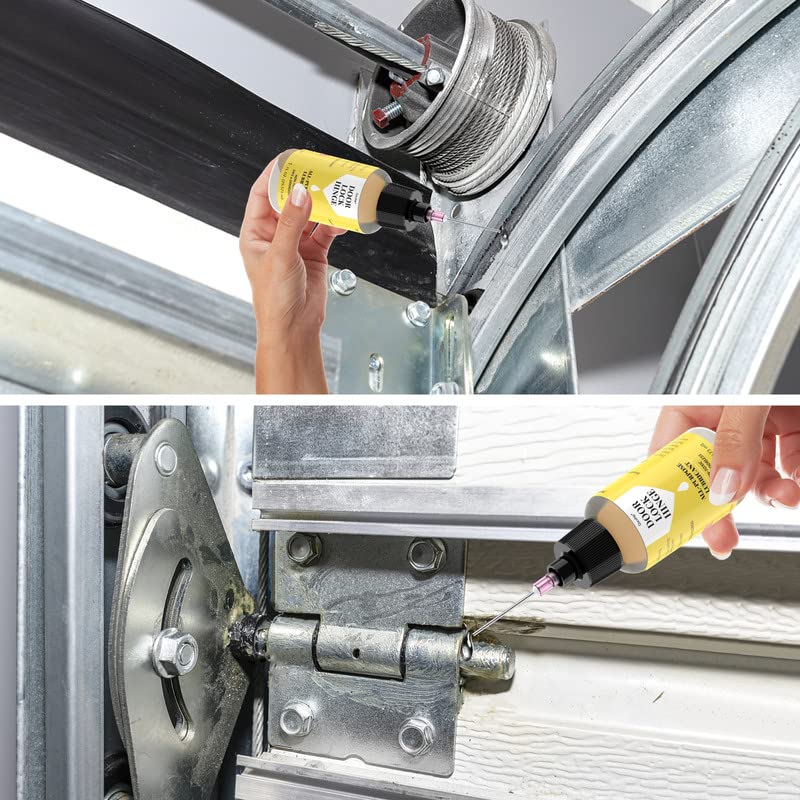 Door Hinge Lubricant 1 oz Needle Oiler Get rid of Annoying squeaks Instantly
