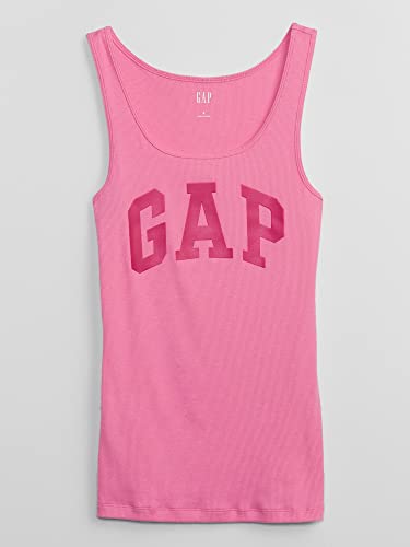 GAP Womens Ribbed Tank Top Wild Orchid 16-2120 TC XL