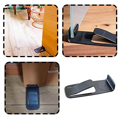 Door Stopper Self Adhesive Doorstop Holder Spring Door Holder for Home Bedroom Bathroom