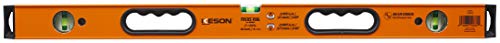 Keson LKB32 Aluminum Box Beam Level with 3 20% Magnified Vials, 32-Inch, Orange