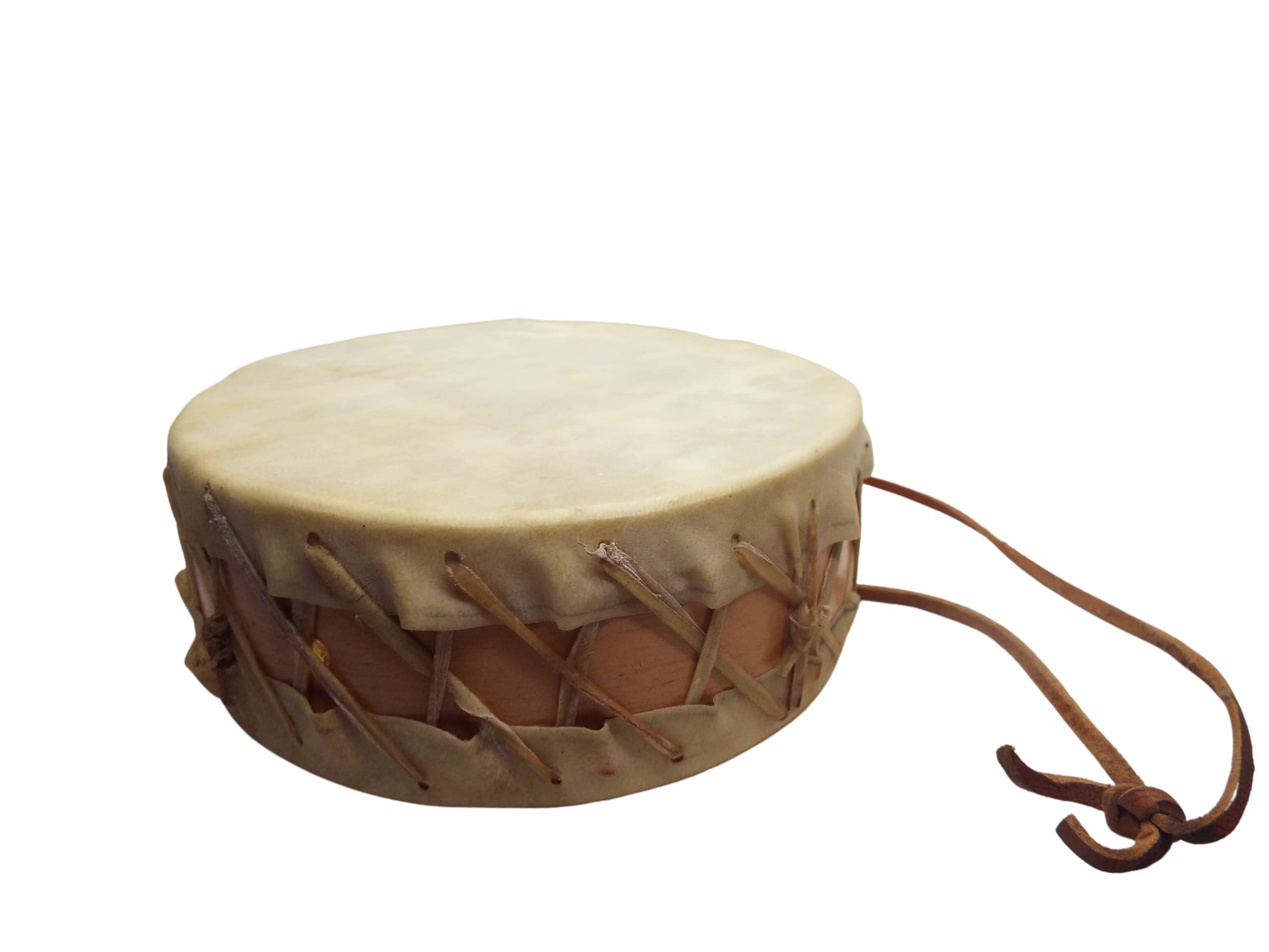 GCenterprise, hand drum 6 IN, shaman drum, frame drum, world drum, native american drums, small handmade drum YAQUI