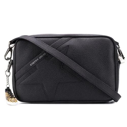 Golden Goose Star Bag Hammered Leather Body Star And Shoulder Strap Womens Pouches
