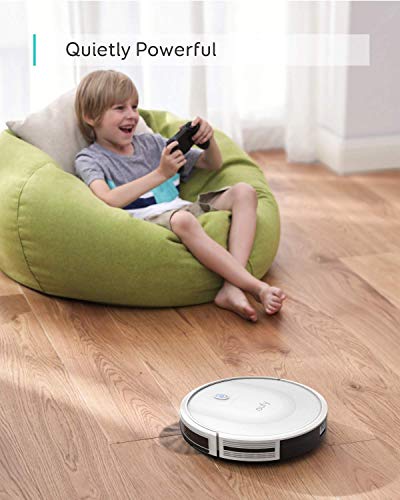 eufy BoostIQ RoboVac 11S MAX, Robot Vacuum Cleaner, Super-Thin,Powerful Suction, Quiet, Self-Charging Robotic Vacuum Cleaner, Cleans Hard Floors to Medium-Pile Carpets, White (Renewed)