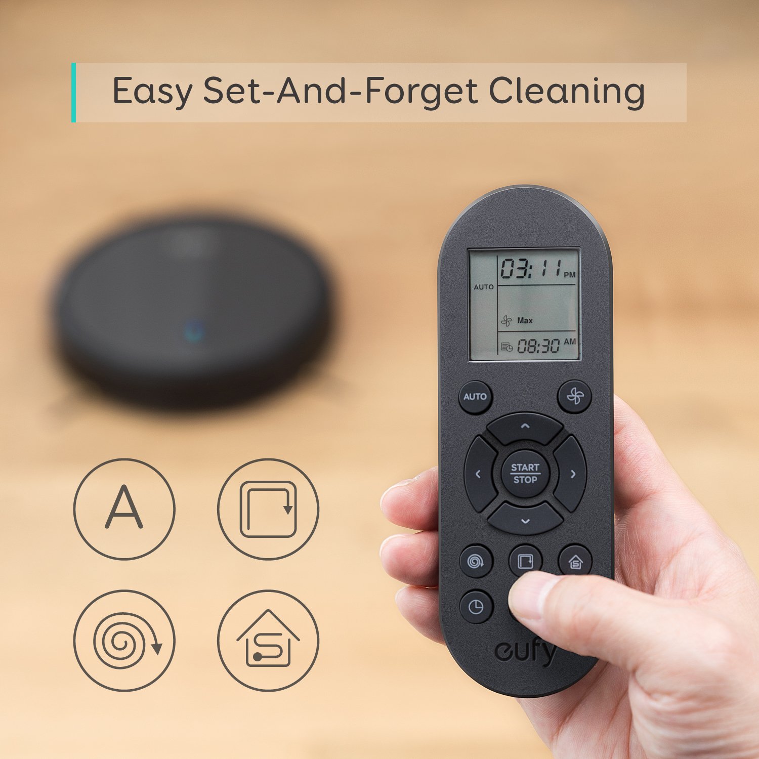 eufy by Anker, BoostIQ RoboVac 11S (Slim), Robotic Vacuums丨HomeVac H11, Cordless Handheld Vacuum Cleaner, Handheld Vacuums