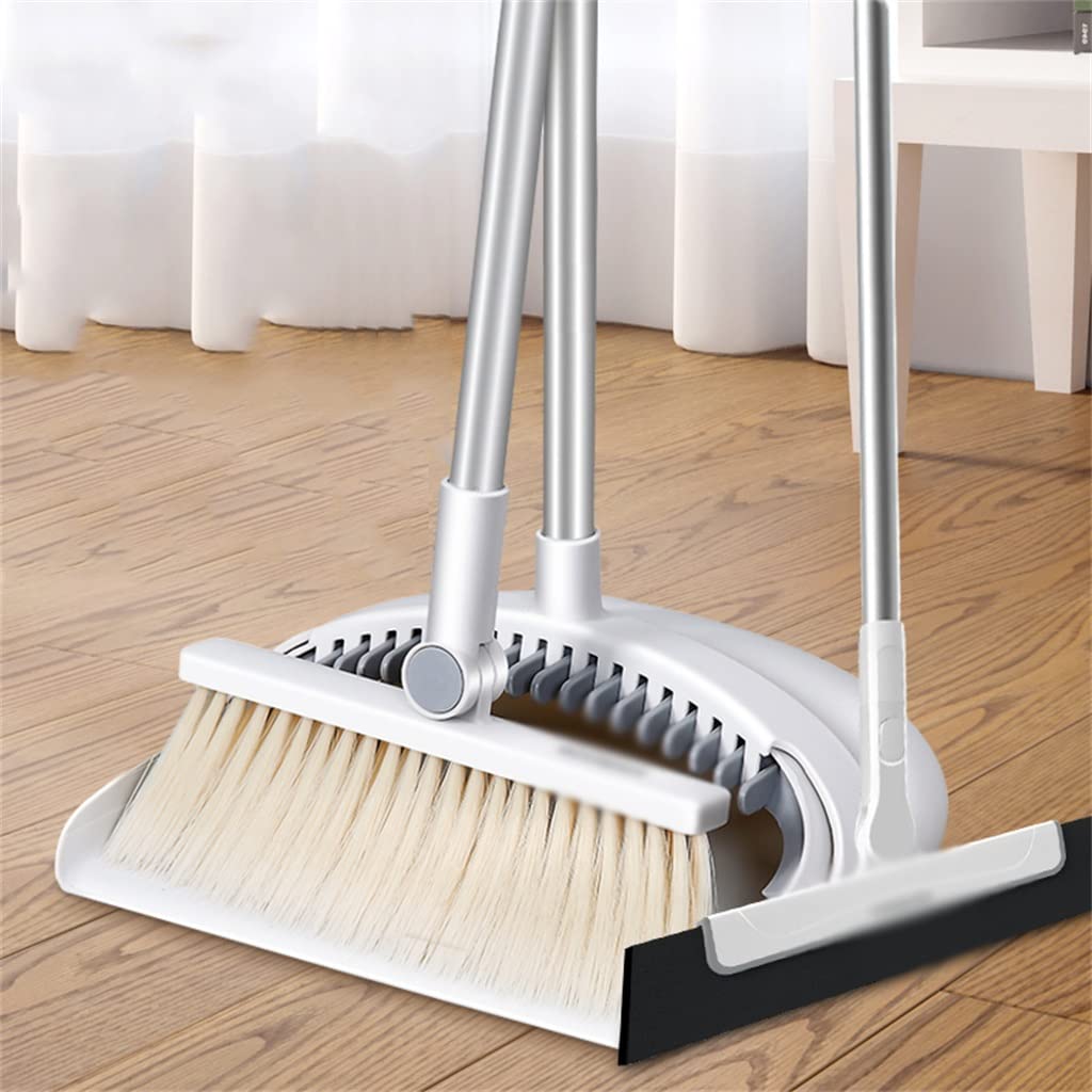 LYSLDH Broom And Dustpan Set Broom Household Broom And Dustpan Combination Sweeping And Cleaning Set (Color : E, Size : As the picture shows)