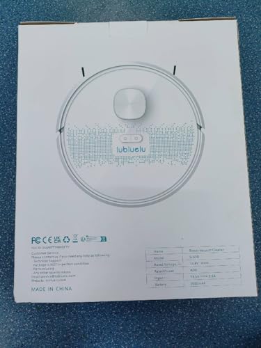 Lubluelu Robot Vacuum and Mop Combo 3000Pa, 2 in 1 Robotic Vacuum Cleaner, Lidar Navigation Laser, 5 Editable Map,10 No-go Zones, App/Alexa, Intelligent Vacuum Robot for Pet Hair, Carpet, Hard Floor