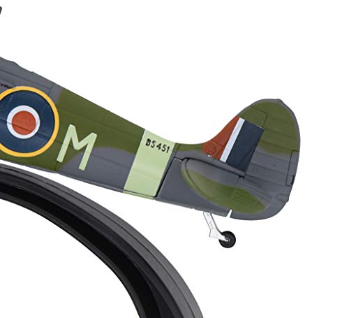 TANG DYNASTY(TM) 1:72 Supermarine Spitfire Fighter Attack Metal Plane Model, World War II Royal Air Force 1941, Military Airplane Model,Diecast Plane,for Collecting and Gift