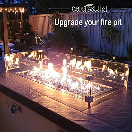 GRISUN 1/2" LP Air Mixer Valve for Propane Gas Fire Pits, Air Mixture Valve with 1/2 Female Adapter, Stainless Steel and Solid Brass, 150K BTU High Capacity