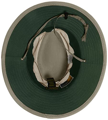 Dorfman Pacific Co. Men's DPC Outdoors Solarweave Treated Cotton Hat, Olive, Large