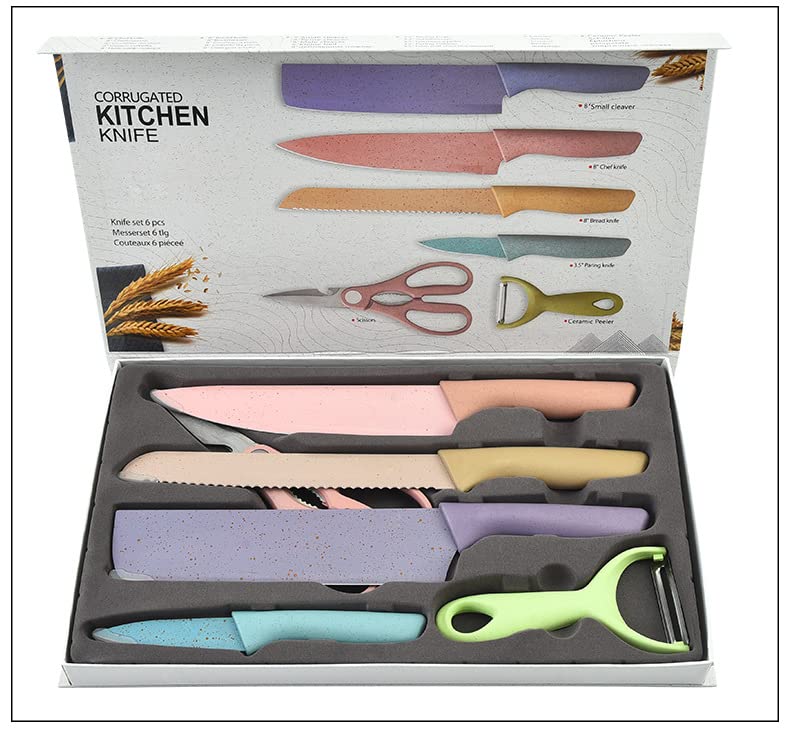 Cutlery Knife Set 6 Pcs