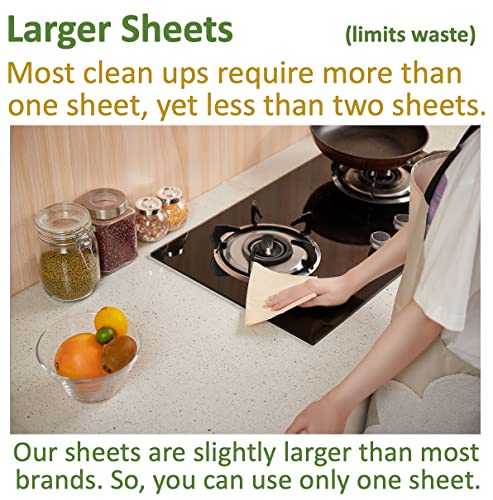 Purafide Premium-Quality, All-Natural Bamboo Paper Towels, Tree-Free, Chemical-Free, Extra Durable, Super Absorbent, Select-a-Size 2-Ply, 90 Sheets Per Roll. (PT 6 Rolls)
