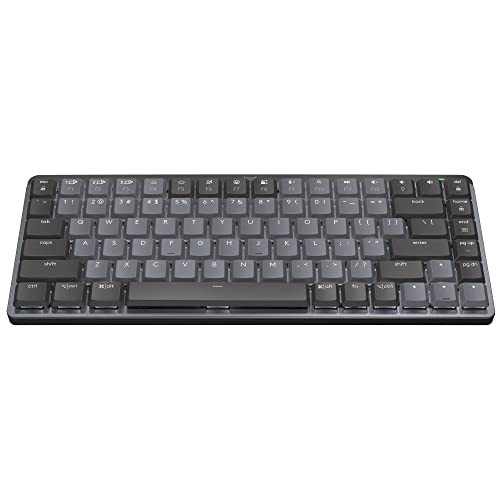 Logitech MX Mechanical Mini Clicky Keyboard (Graphite) Bundle with 3.0 USB Hub (2 Items)