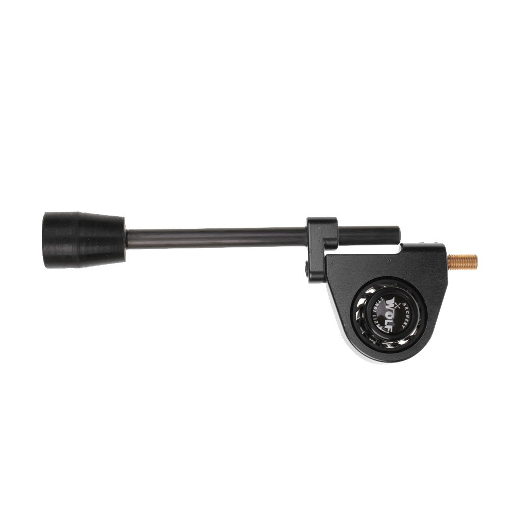 Dovewill Outdoor Alloy Archery Stabilizer Compound Bow String Suppressor Stop Silencer