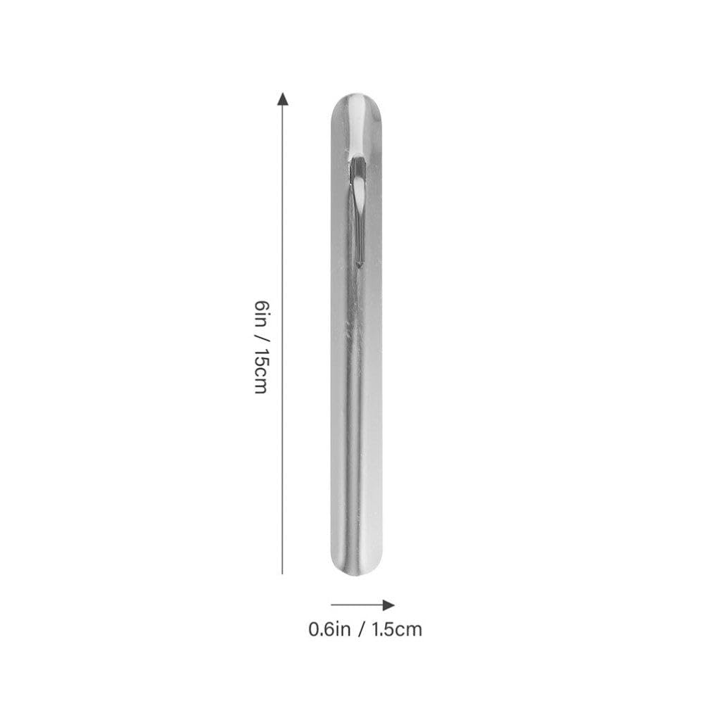 Mobestech 5pcs Crumb Sweepers Stainless Steel Table Crumbers Bread Crumber Cleaner Cabinet Scraper Crumb for Tablecloth in Restaurants and Home Waiters Waitress Silver