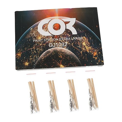 SEWACC 1 Set Color Clip Base DIY Coloring Clip Base Model Airbrush Craft Base DIY Model Coloring Clip Base DIY Coloring Clips Crocodile Clamp Base Parts Rack Stainless Steel to Color