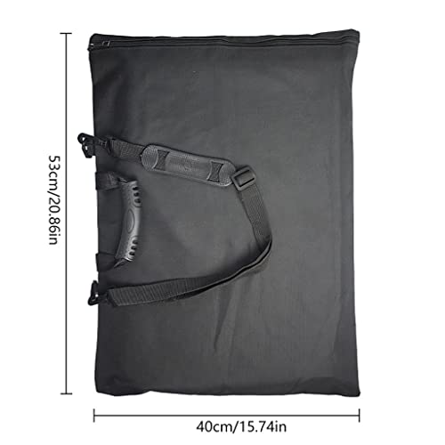 LUKEO Art Portfolio Tote Bag Waterproof Artist Carrying Case Poster Board Storage Drawing Supplies