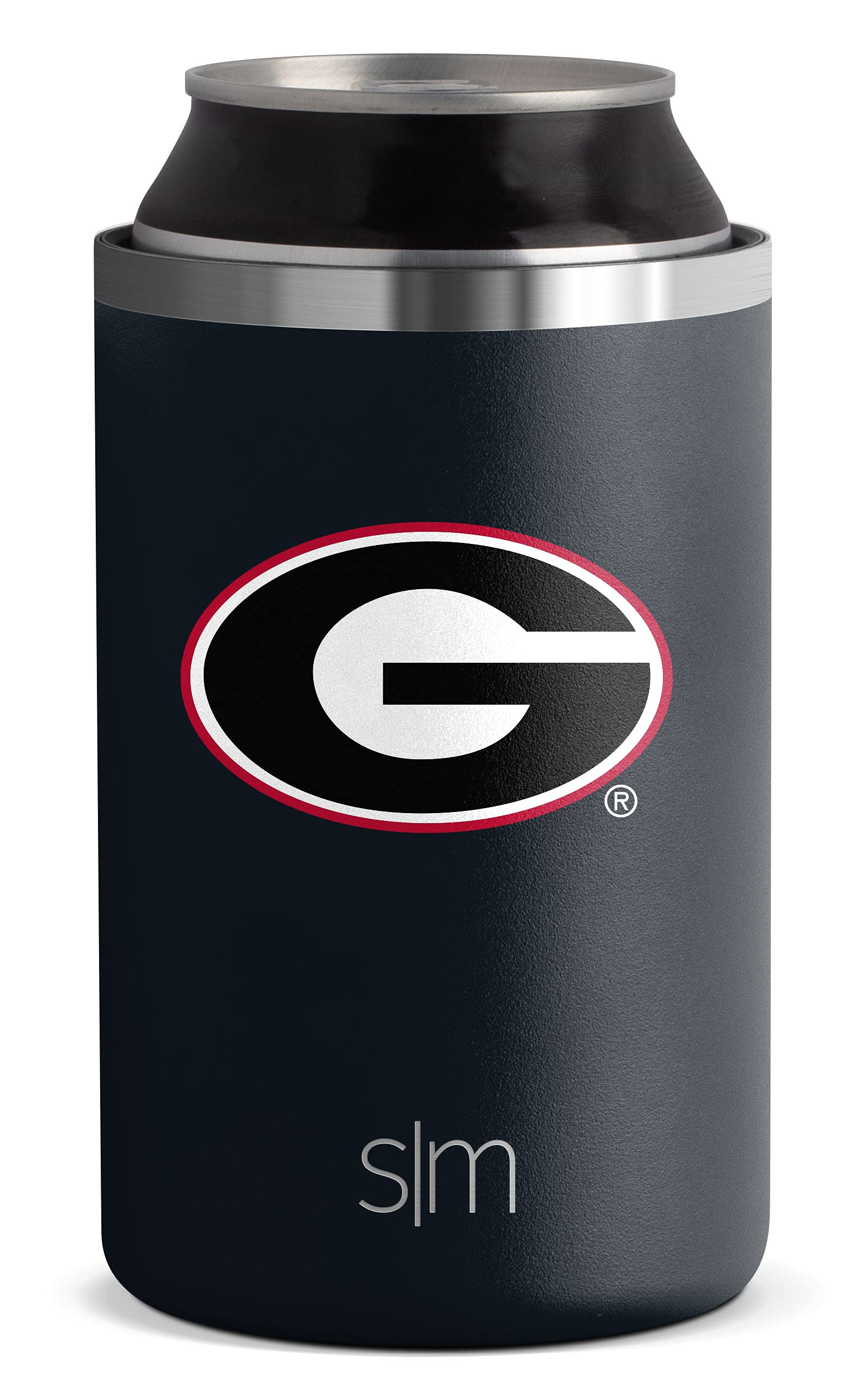 Simple Modern Officially Licensed Collegiate Georgia Bulldogs Gifts for Men, Women, Dads, Fathers Day, Graduation | Insulated Ranger Can Cooler for Standard 12oz Cans - Beer and Seltzer
