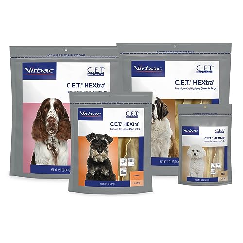 Virbac CET HEXtra Premium Oral Hygeine for Dogs, over 50lbs.