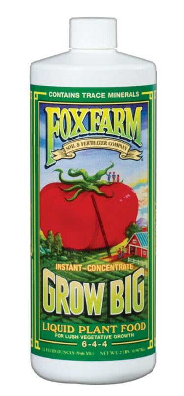 Fox Farm GrowBig-1Quart Grow Big, Limited Edition