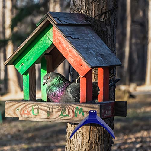 ULTECHNOVO 30Pcs Dove Food Dove Rest Stand Frame Plastic Pigeon Perches Bird Dwelling Rest Roost Holder Support Cage Accessories for Dove Pigeon Other Bird perches Birds Dove Rest Stand