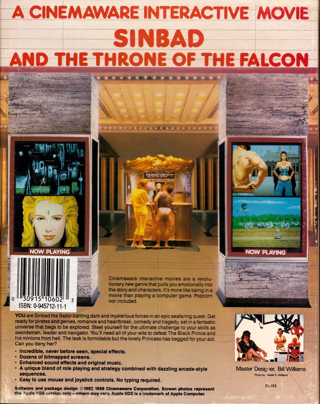 Sinbad and the Throne of the Falcon - Commodore 64