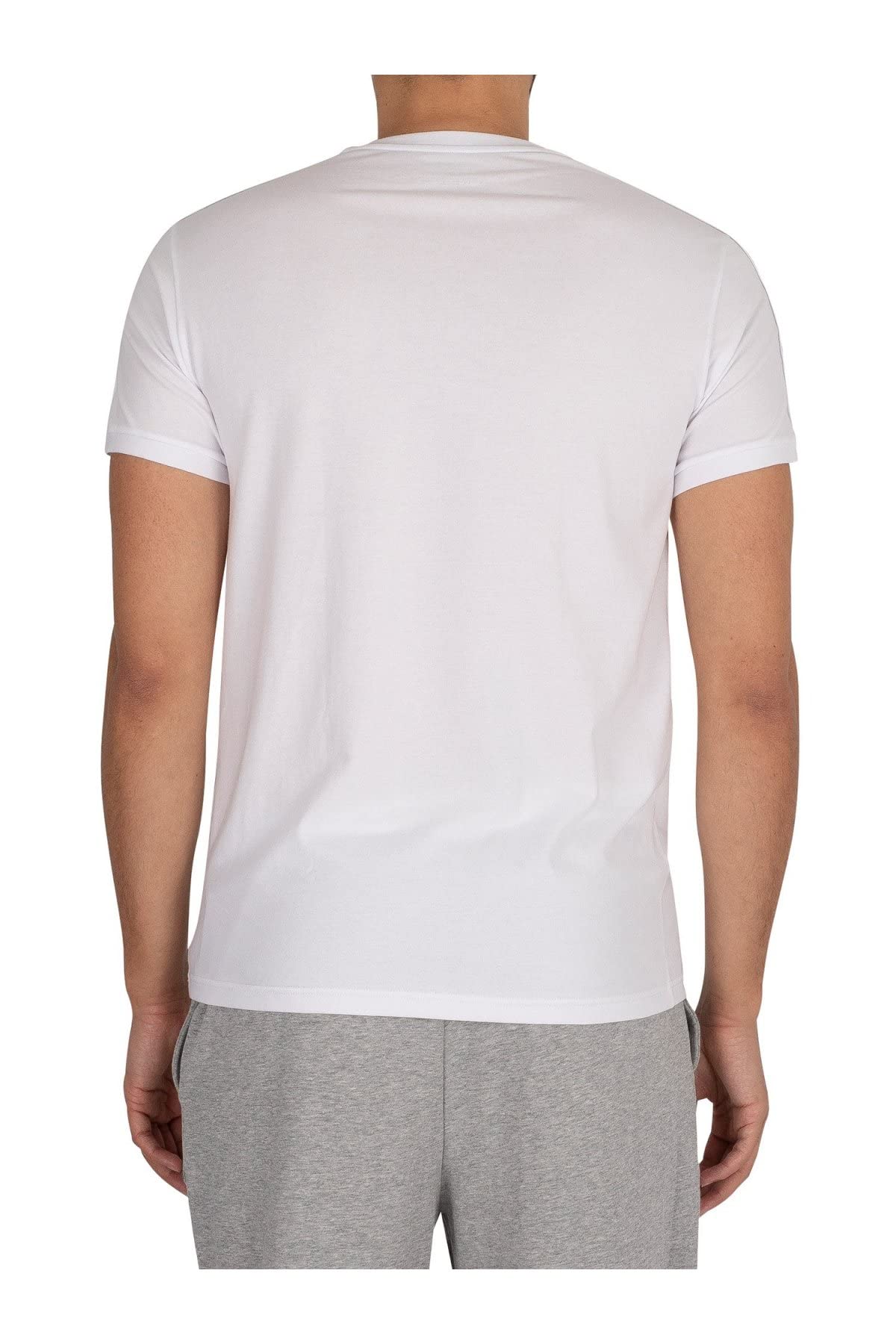 Emporio Armani Men's Core Logoband T-Shirt Regular Fit, White, Small